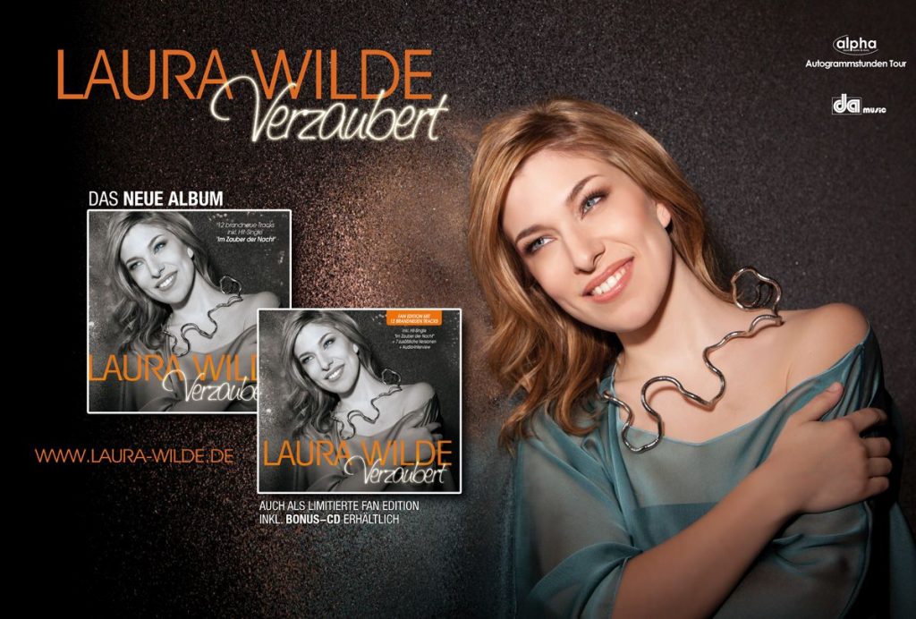 LAURA WILDE Mit ihrer neuen CD "Verzaubert" sie ihre Fans bei 19 ...