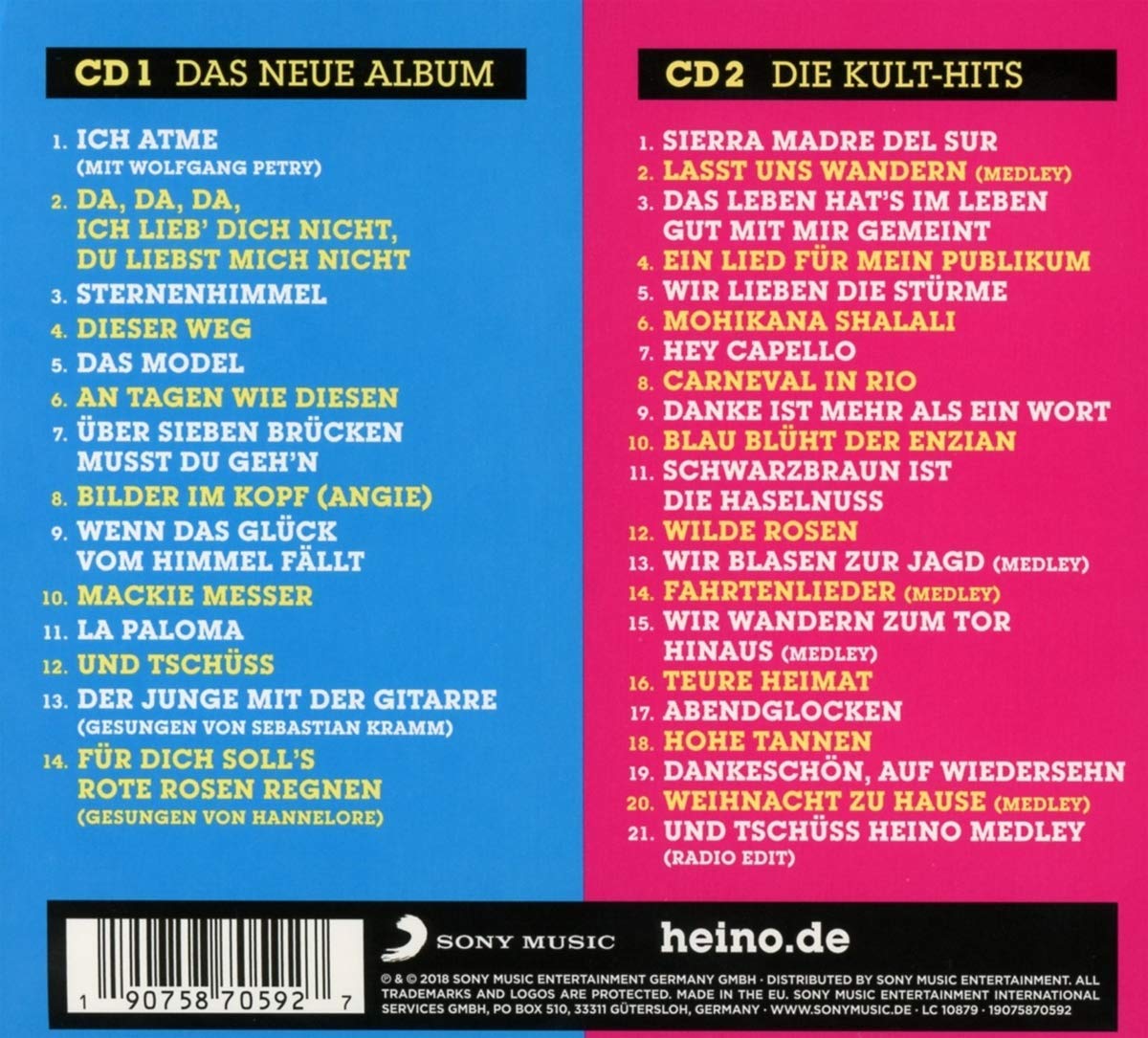 HEINO smago! exklusiv vorab: Heino’s Abschiedsalbum „… und Tschüss!“ – besprochen von Ute ...