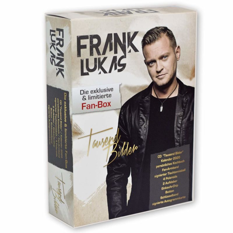 FRANK LUKAS Die ‚exklusive & limitierte Fan-Box‘ seiner neuen CD ...