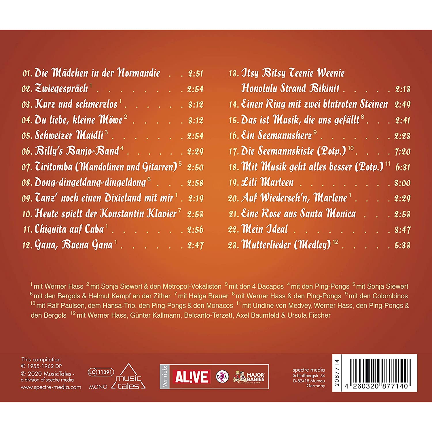 ILSE HAAS CD „Mit Musik geht alles besser (Schlager-Raritäten)“ ab 14. ...