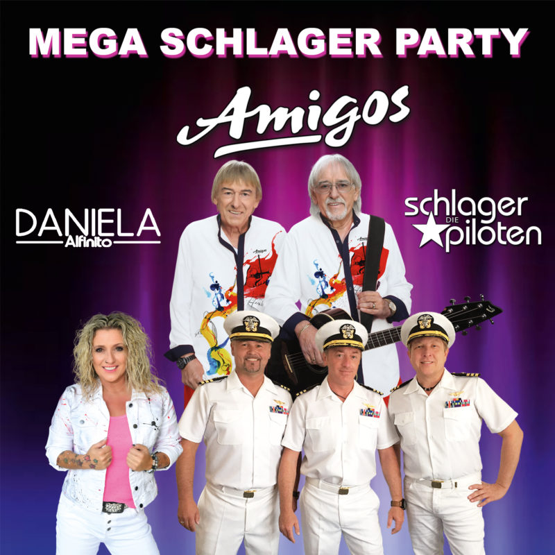 AMIGOS – DANIELA ALFINITO – DIE SCHLAGERPILOTEN smago! top-exklusiv vorab: Amigos, Daniela ...