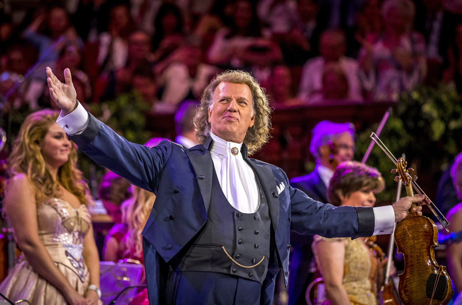 ANDRÉ RIEU Sa., 30.07.2022, SWR Fernsehen: „André Rieu: Wir feiern die ...