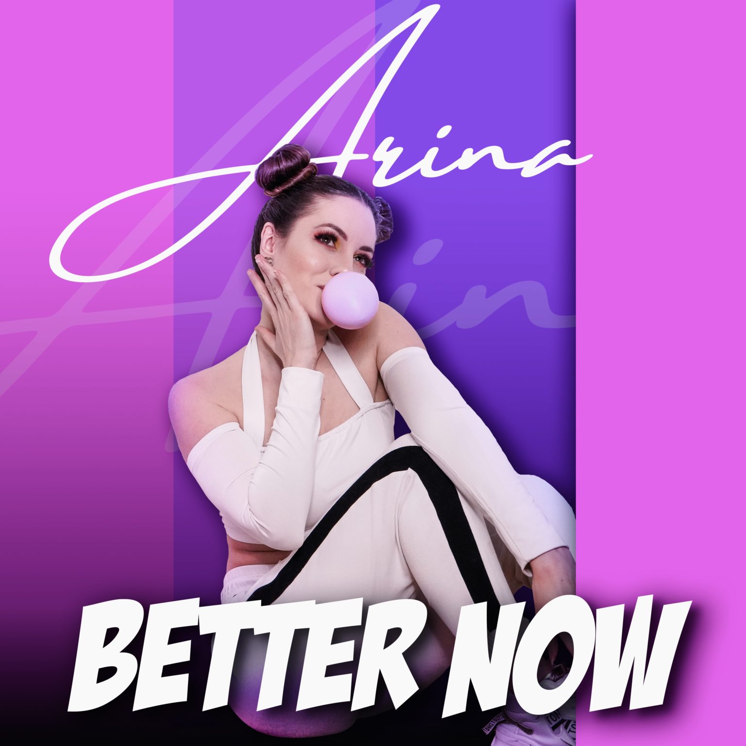 ARINA ((Ex-DRAUFGÄNGER)) Arina mit ihrem Hit „Better Now“ auf der ...