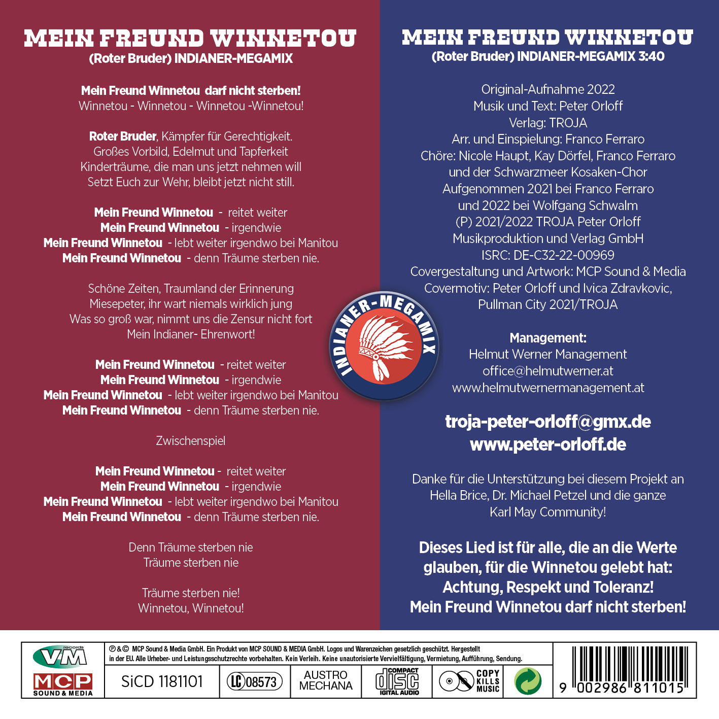 PETER ORLOFF „Der Titan“ legt nach – mit dem ‚Indianer-Megamix‘ seines ...