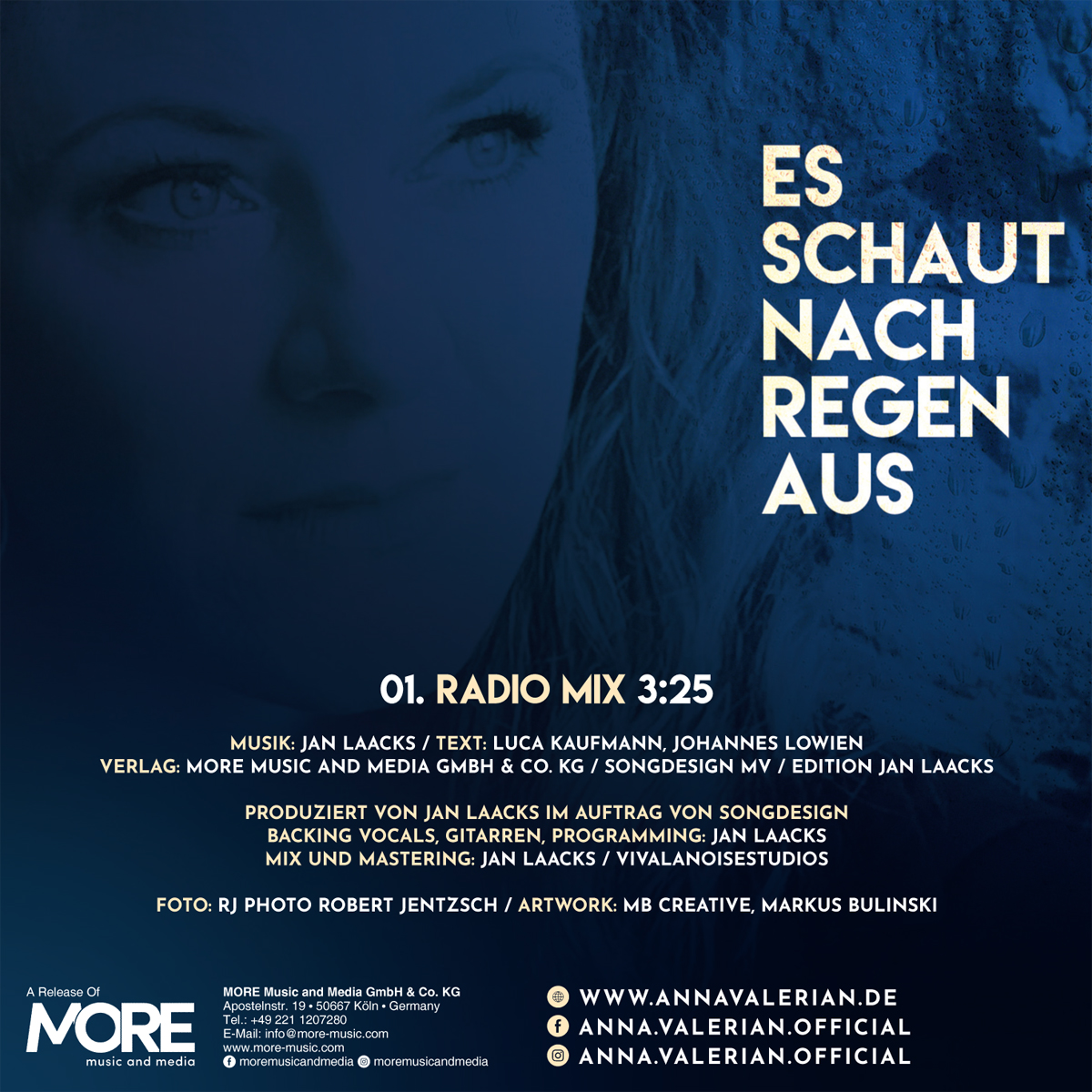 ANNA VALERIAN Mit „Es schaut nach Regen aus“ gelingt ihr der Spagat ...