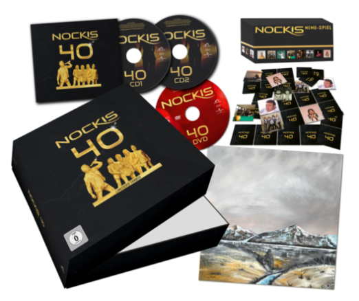 NOCKIS Mit der Doppel-CD „40“ (VÖ: 04.11.2022) setzen sich die NOCKIS ihr eigenes Denkmal! – Smago