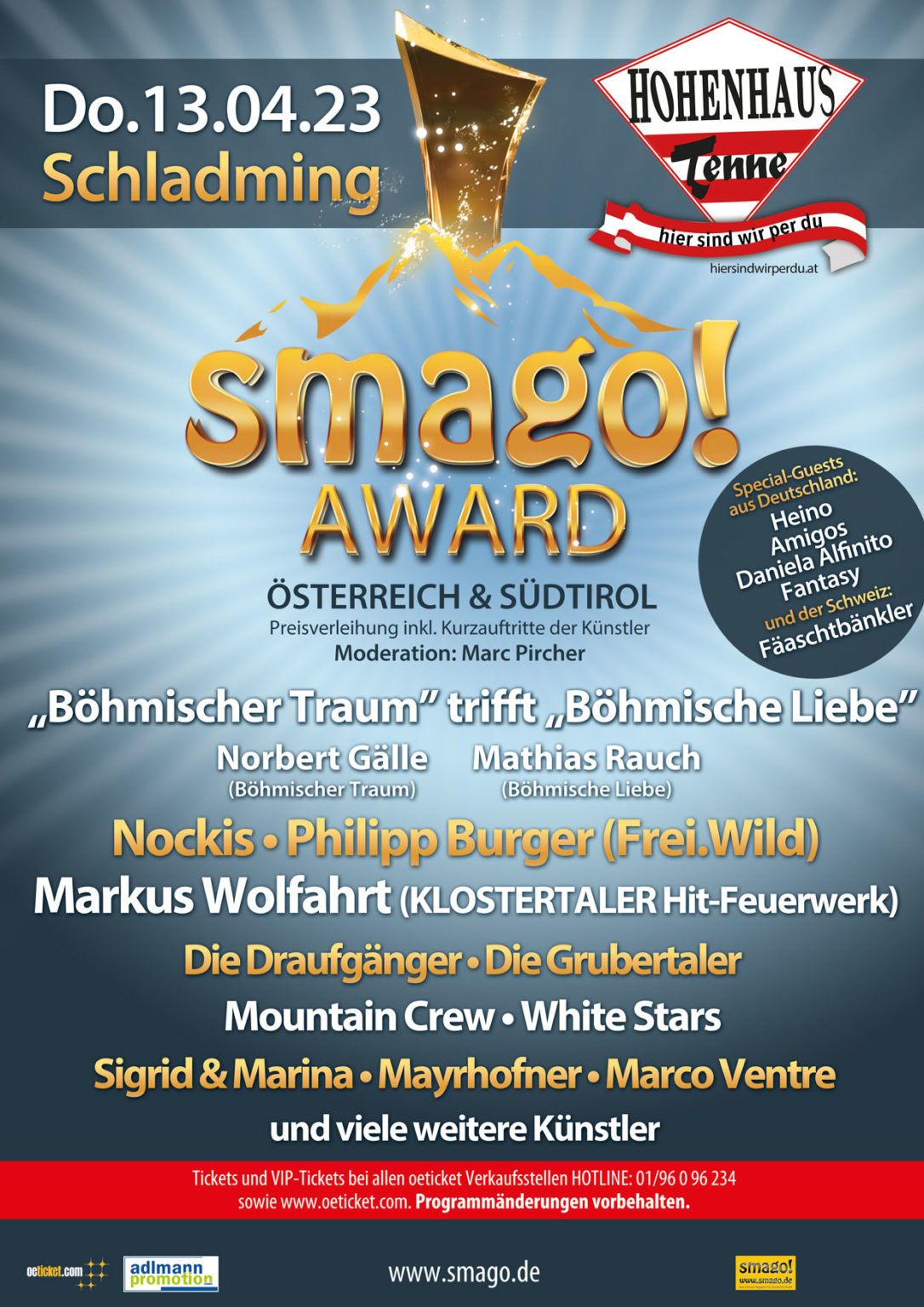 smago! AWARD Der Vorverkauf für den smago! Award Österreich & Südtirol ...