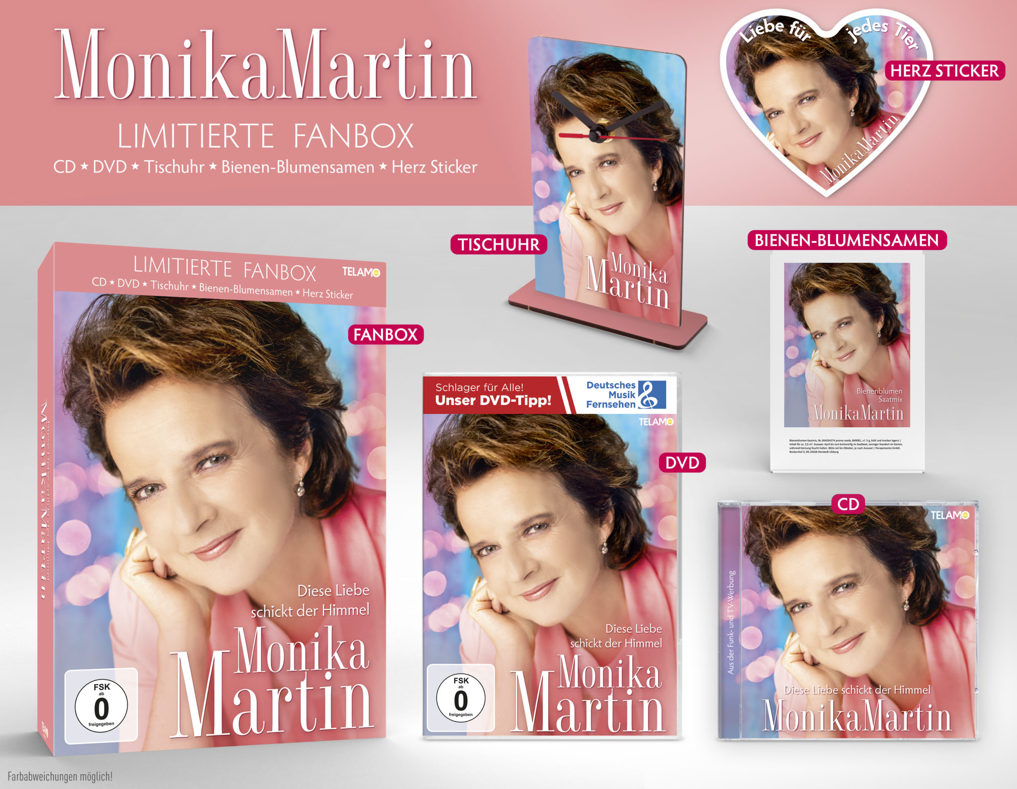 MONIKA MARTIN Wissenswertes über ihre neue CD „Diese Liebe schickt der ...
