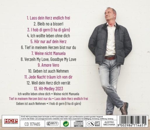 TOMMY STEIB Am 23.06.2023 wartet er mit seiner neuen CD „I hob di gern ...