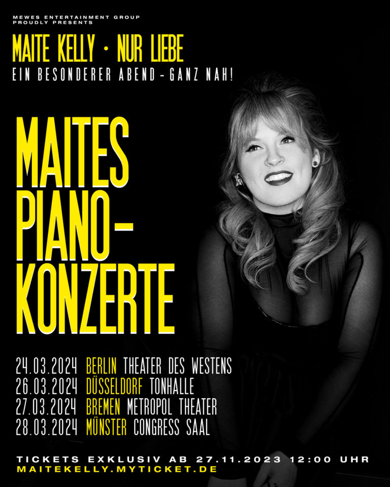 MAITE KELLY „Maites Piano-Konzerte“: Maite Kelly so herznah wie nie ...