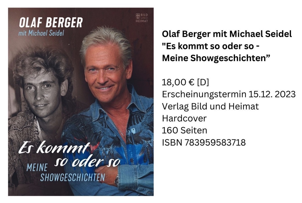 OLAF BERGER Äußerst lesenswert: sein Buch „Es kommt so oder so – Meine ...