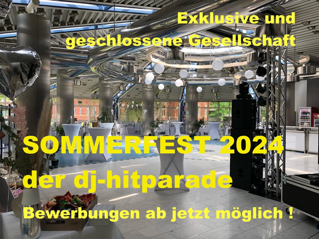 „dj-hitparade“ Zum ersten Mal und exklusiv: Das Sommerfest 2024 der „dj-hitparade“! – Smago