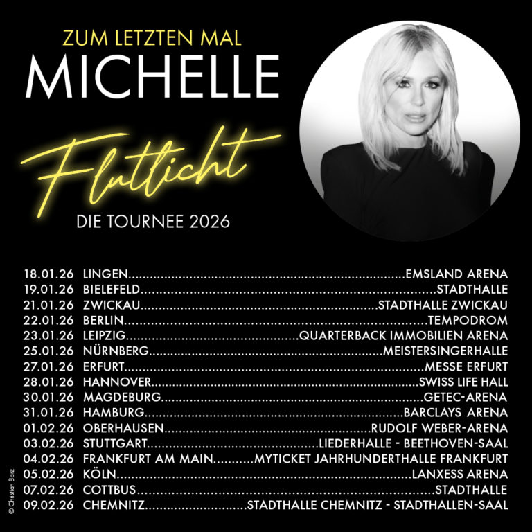 MICHELLE 2026 „Zum letzten Mal“ auf Tournee! – Smago