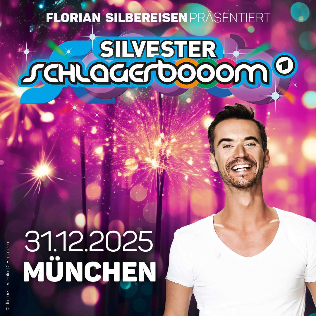 FLORIAN SILBEREISEN Am 12.07.2025 startet der Vorverkauf für den „Silvester-Schlagerbooom 2026 ...
