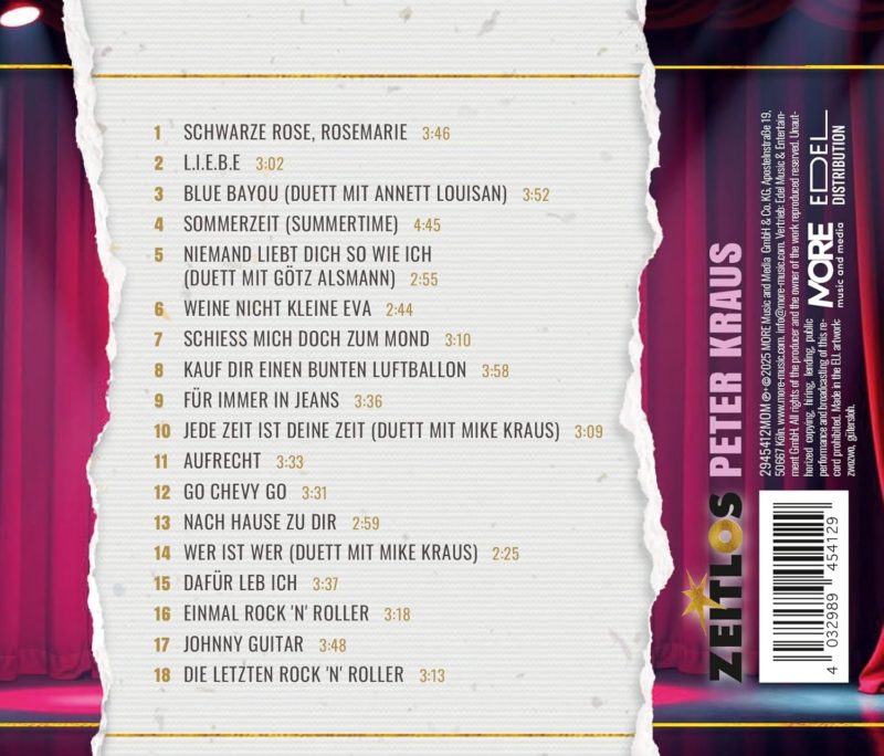 PETER KRAUS Tolle „Zeitlos“ Folge ab 04.07.2025 erhältlich! – Smago