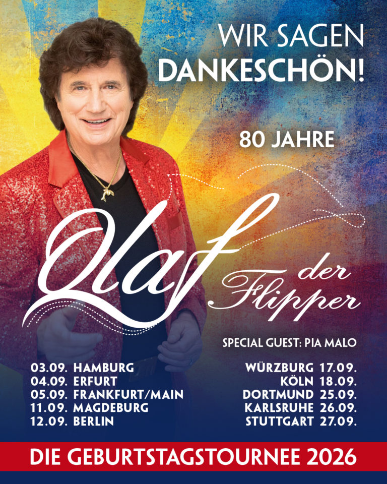 OLAF DER FLIPPER „Wir sagen Dankeschön! 80 Jahre – Die ...