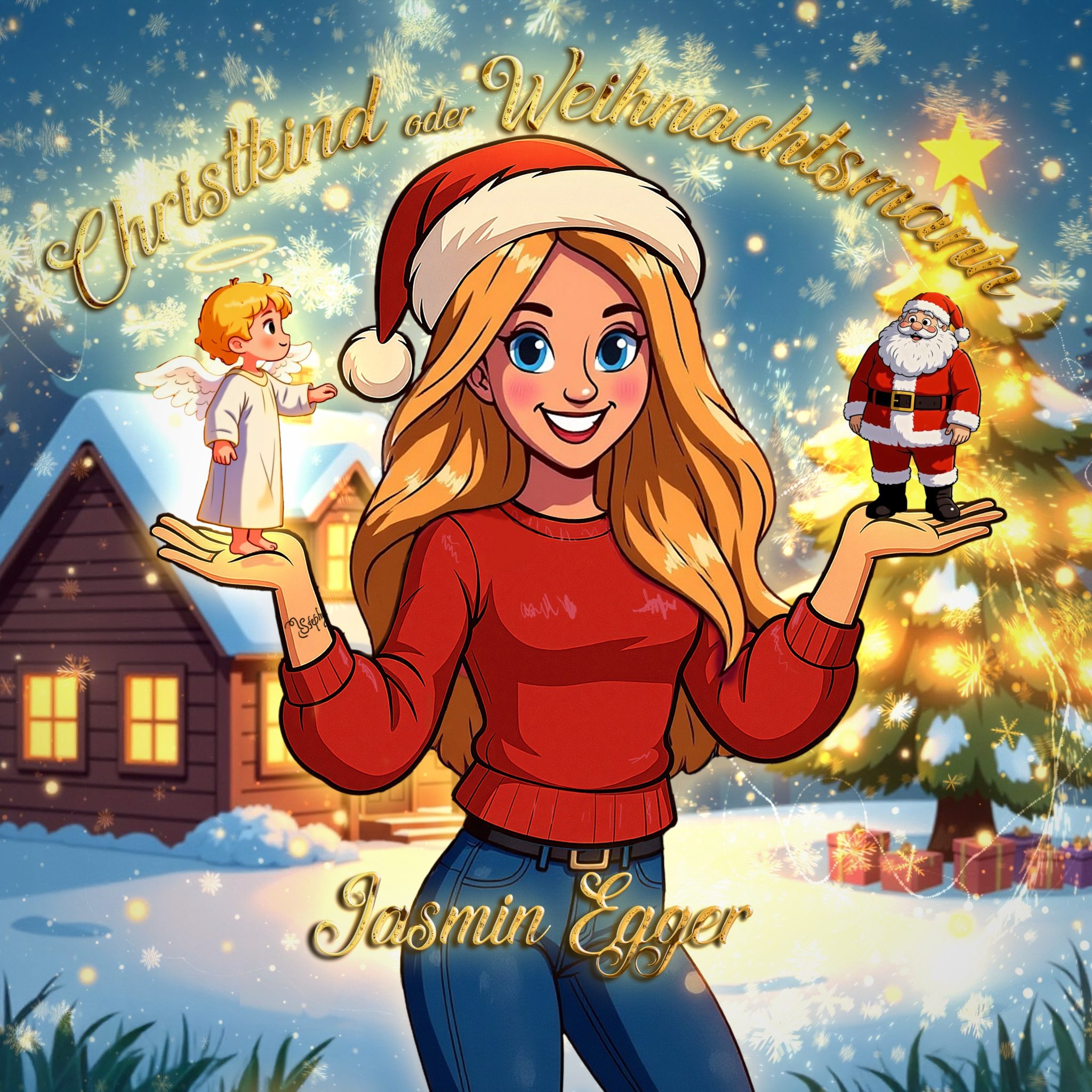 JASMIN EGGER Lustig, liebevoll und charmant: ihr Song „Christkind oder Weihnachtsmann“! – Smago