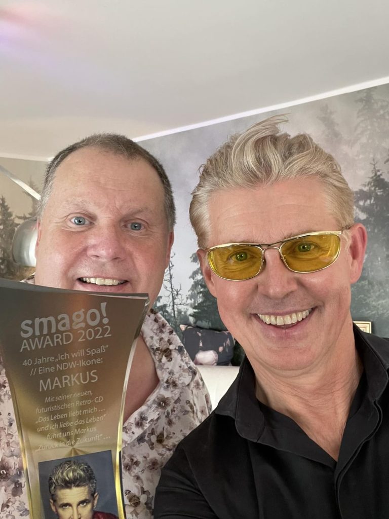 MARKUS „40 Jahre ‚Ich will Spaß‘ // Eine NDW-Ikone“: smago! Award an ...