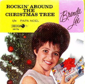 BRENDA LEE Nach 65 Jahren (!) mit „Rockin‘ Around The Christmas Tree“ auf Platz 1 der US-Charts ...