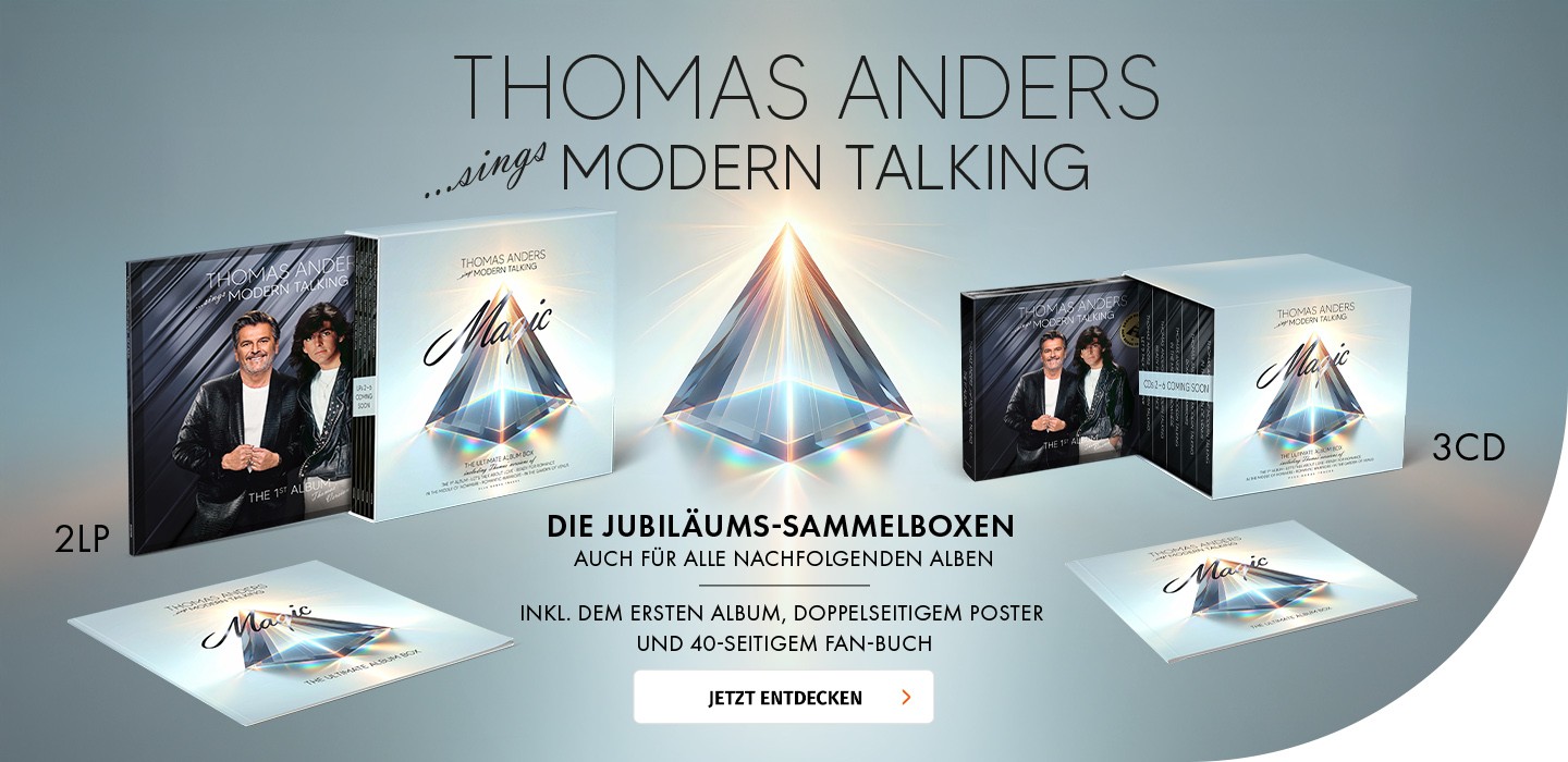 THOMAS ANDERS „Thomas Anders sings Modern Talking“ – Das Interview mit Alex Gernandt! – Smago